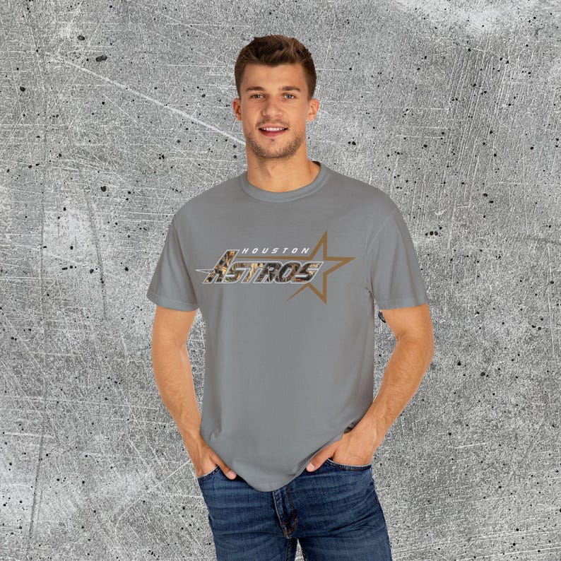 Still Tippin **COMFORT COLORS** Astro, Houston Baseball, H-town Shirt ...
