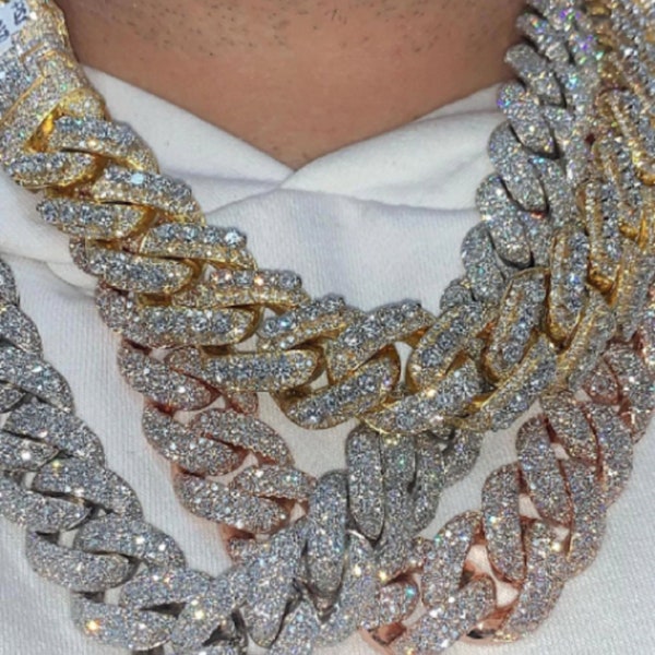 Iced Custom Chain - Etsy