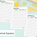 Printable Classroom Expenses Printable Planner Insert - Etsy