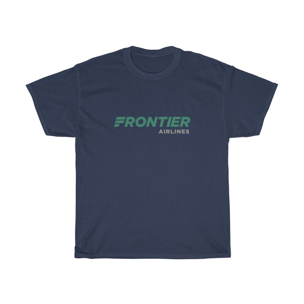 Frontier Airlines Logo T-shirt - Etsy