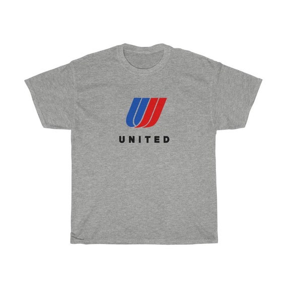United Airlines Old Logo T-shirt - Etsy