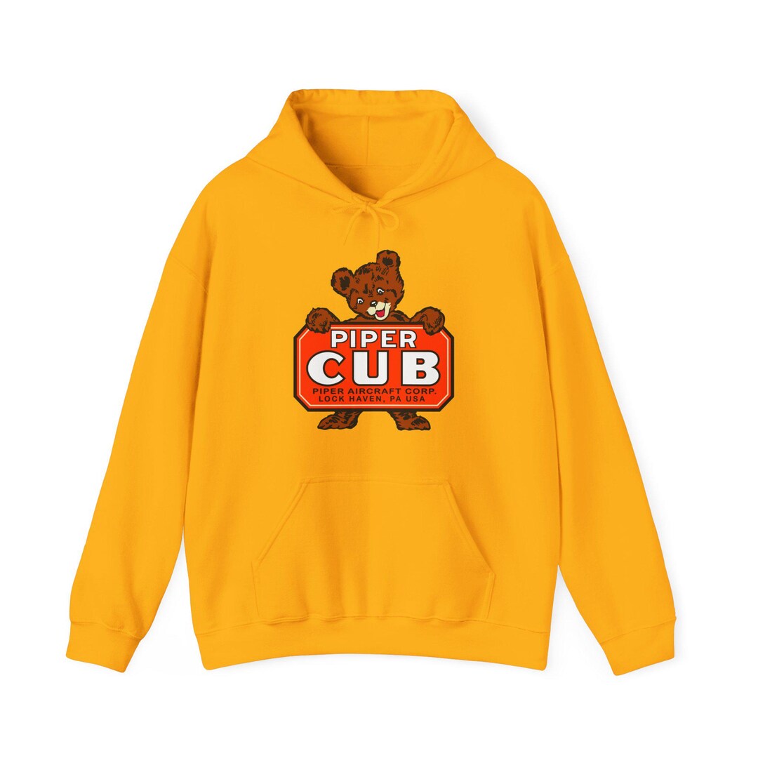 Piper Cub Aircraft Airplane Hoodie Piper J-3 Cub - Etsy