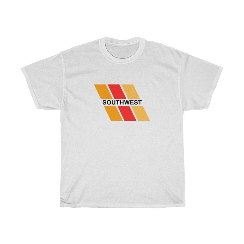 Southwest Airlines Old Logo T-shirt | Etsy
