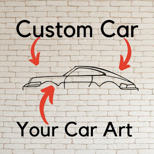 Metal Car Wall Art - Etsy