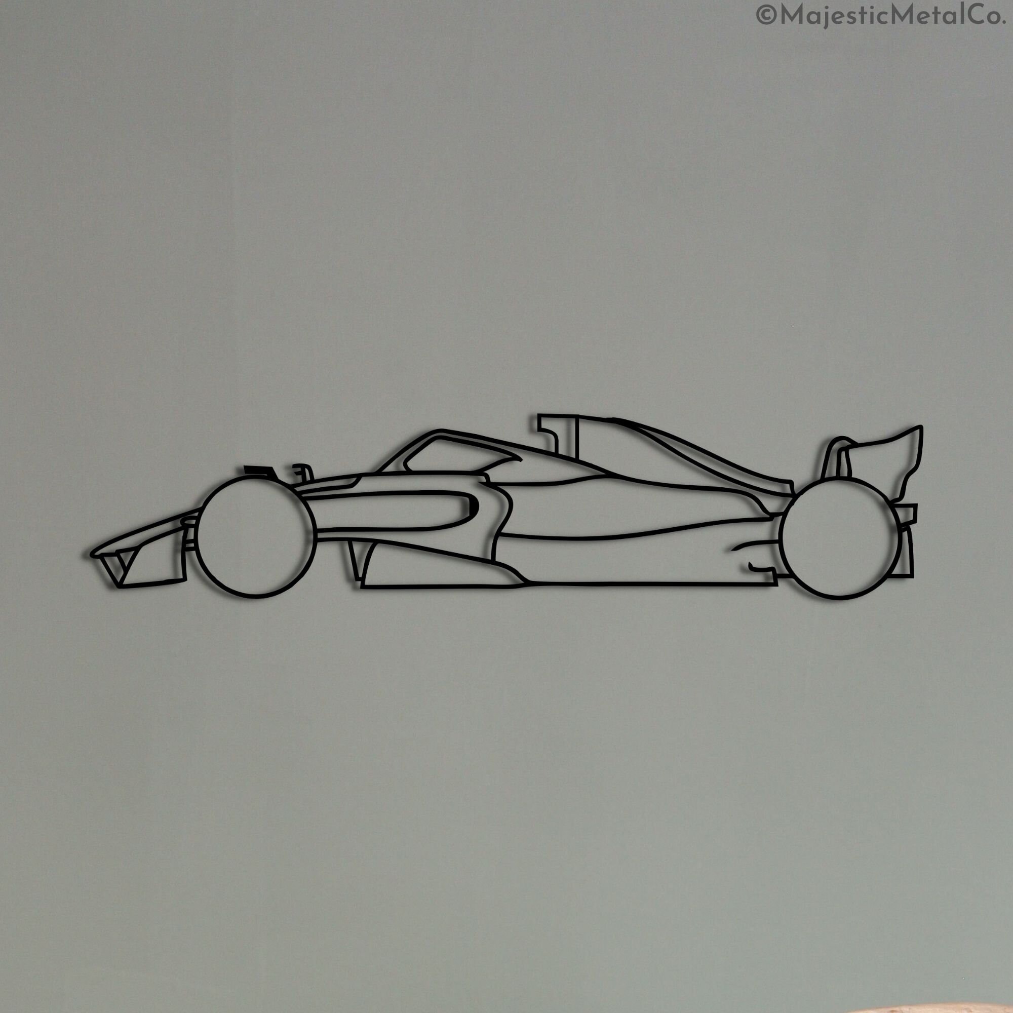 Formula One Metal Wall Art F1 Metal Art Car Metal Art - Etsy
