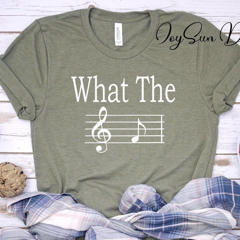Musical Notes Tshirt Women - Etsy