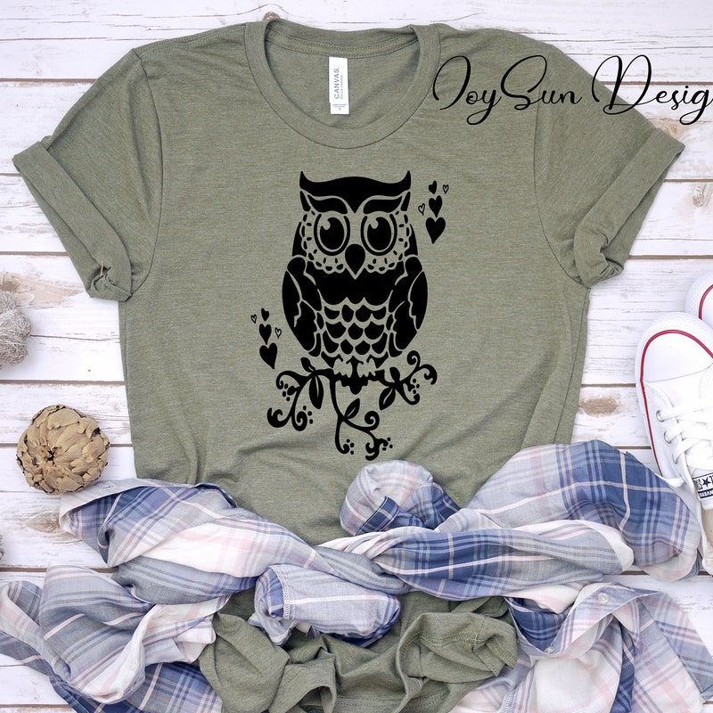 Owl T Shirt - Etsy