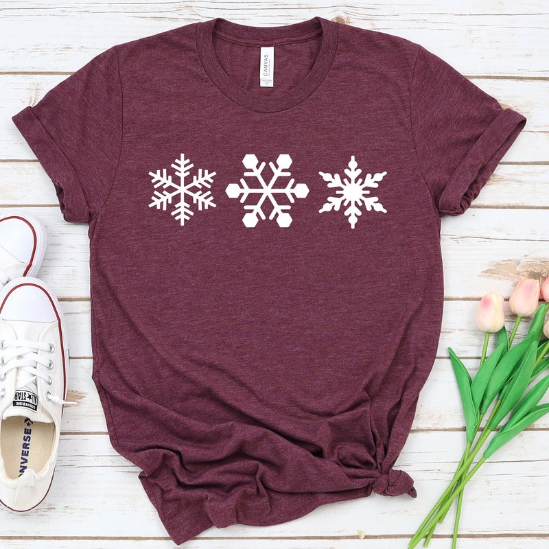 Snowflake Shirt - Etsy