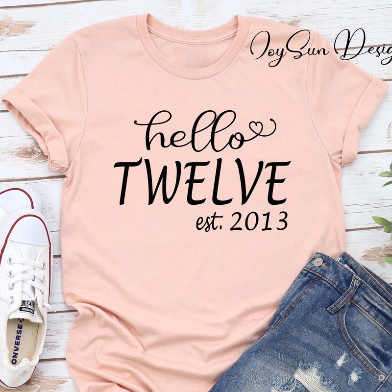 12th Birthday - Etsy