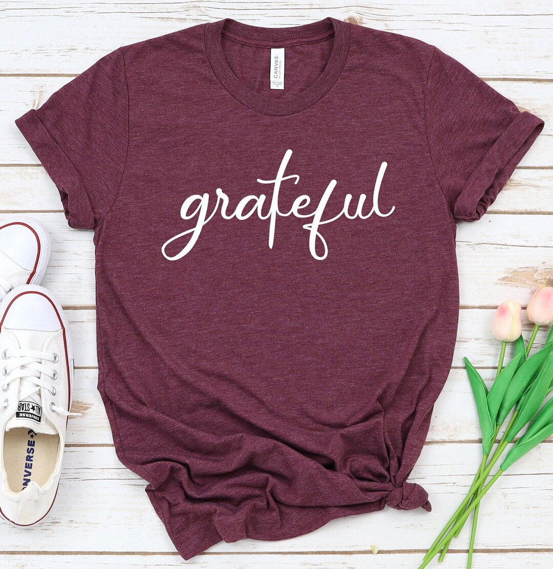 Grateful Cross Shirt, Christian Shirt, Women's Grateful Shirt, Grateful ...