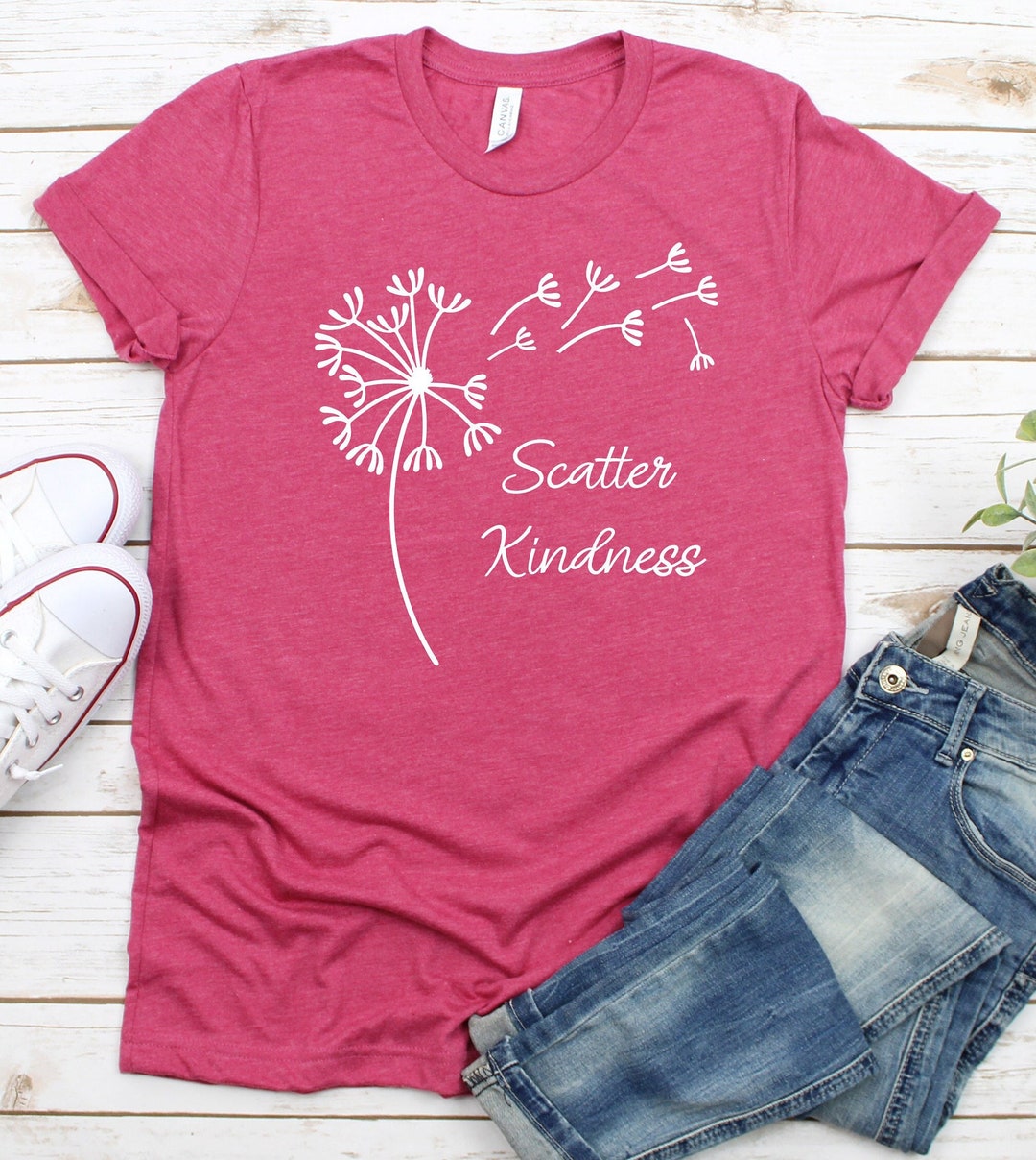 Kindness T Shirt, Spread Kindness Shirt, Dandelion Shirt, Motherhood ...