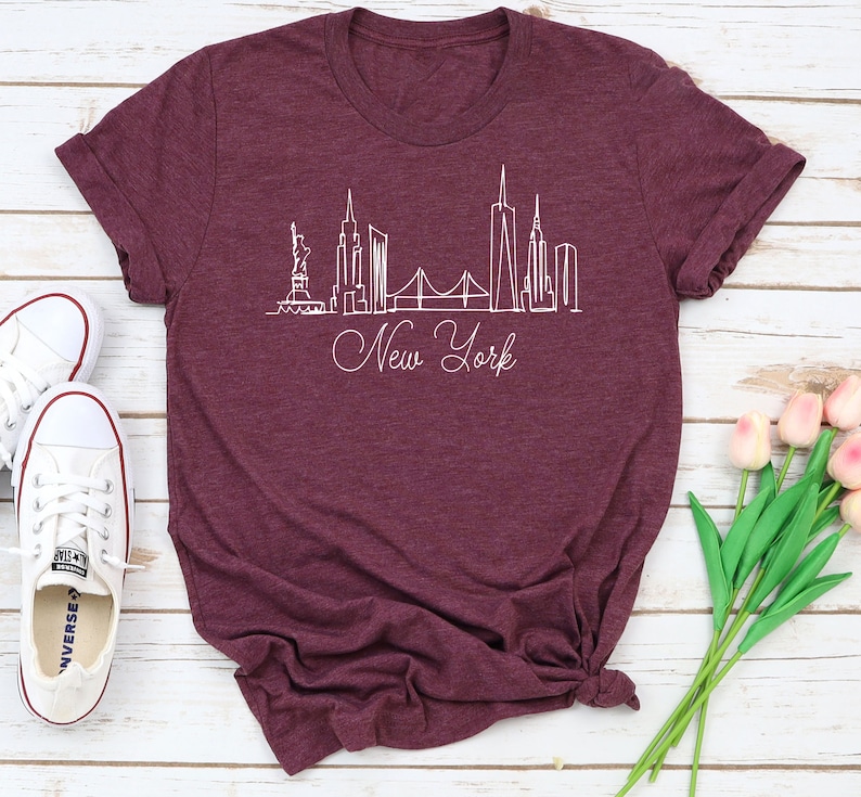 New York Shirt New York City Shirt New York T-shirt East - Etsy