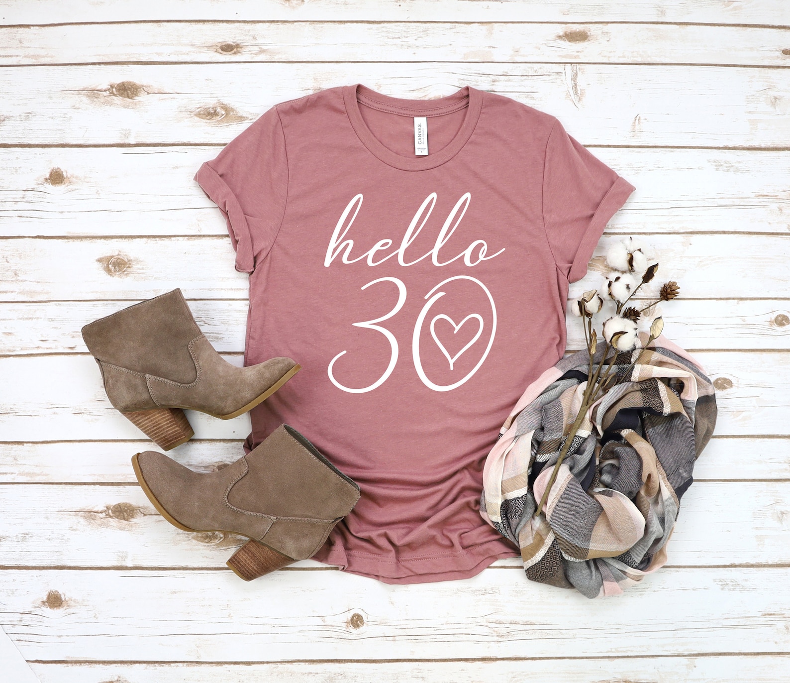 Hello 30 Hello Thirty T-shirt Hello 30 Shirt 30th Birthday - Etsy