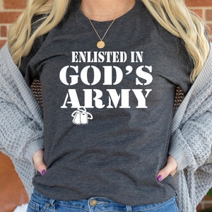 Enlisted in God's Army Sweatshirt, Veteran Sweatshirt, Veteran Hoddies ...