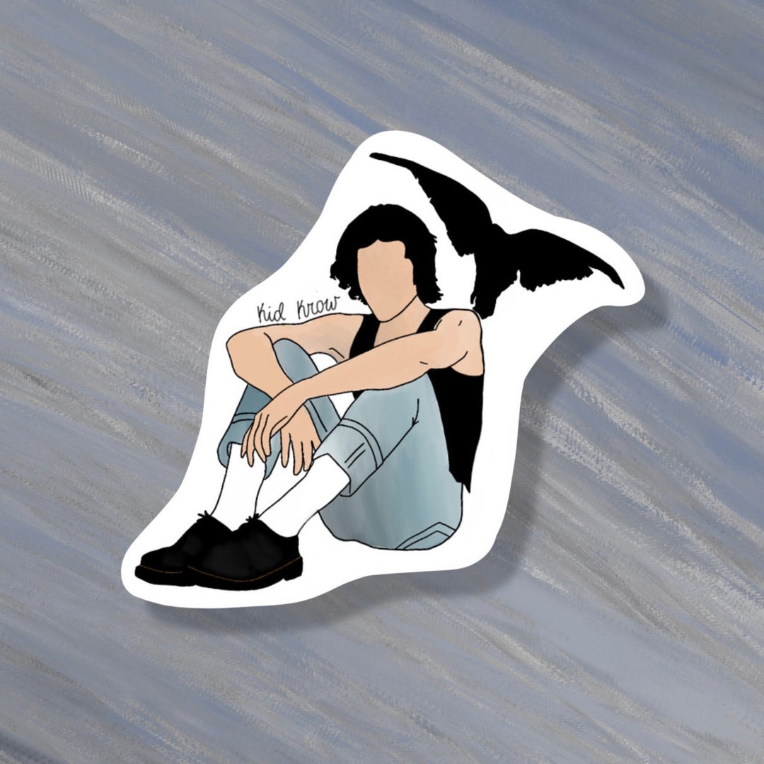 Conan Gray | Kid Krow Inspired Sticker | Waterproof Matte Vinyl Sticker ...