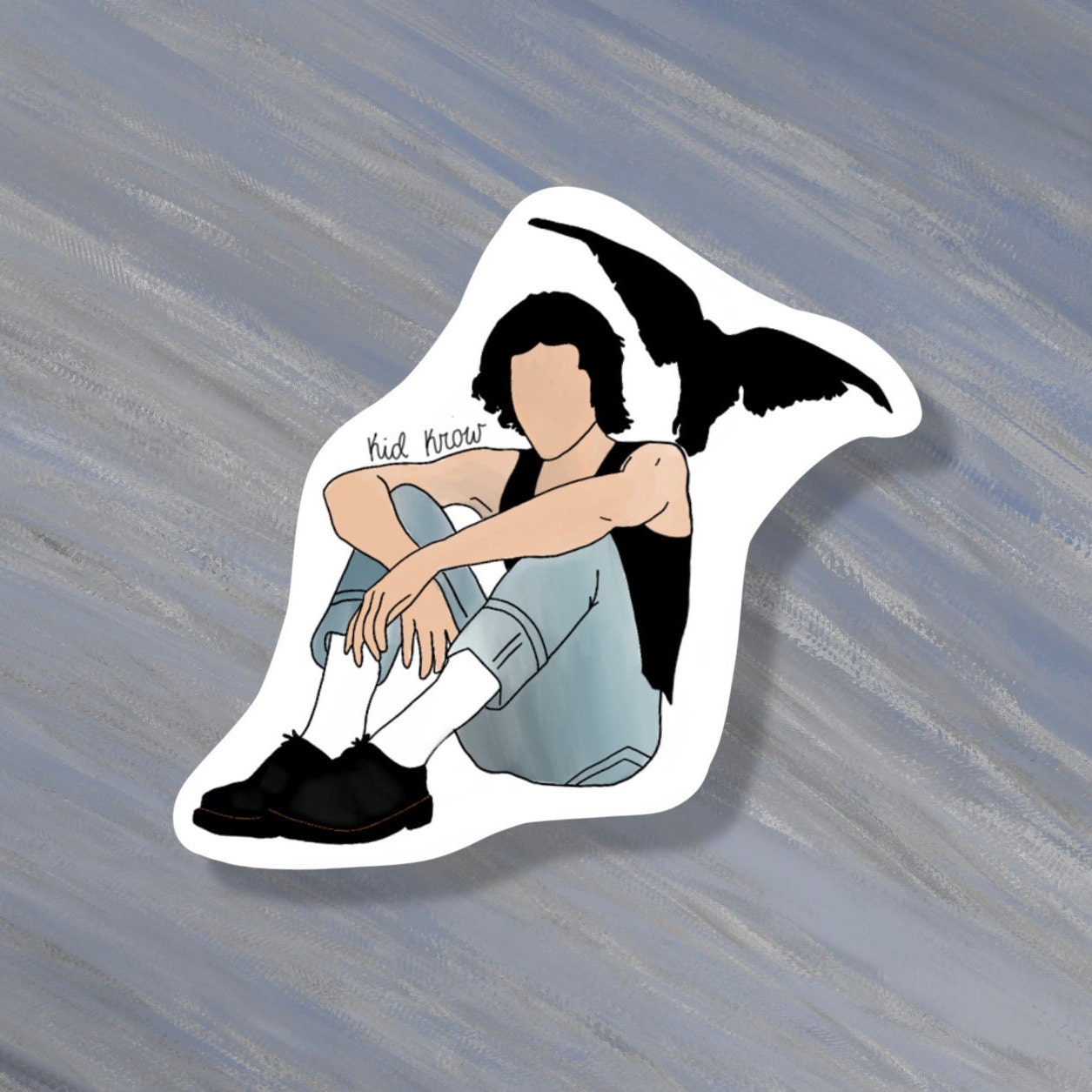 Conan Gray Kid Krow Inspired Sticker Waterproof Matte - Etsy
