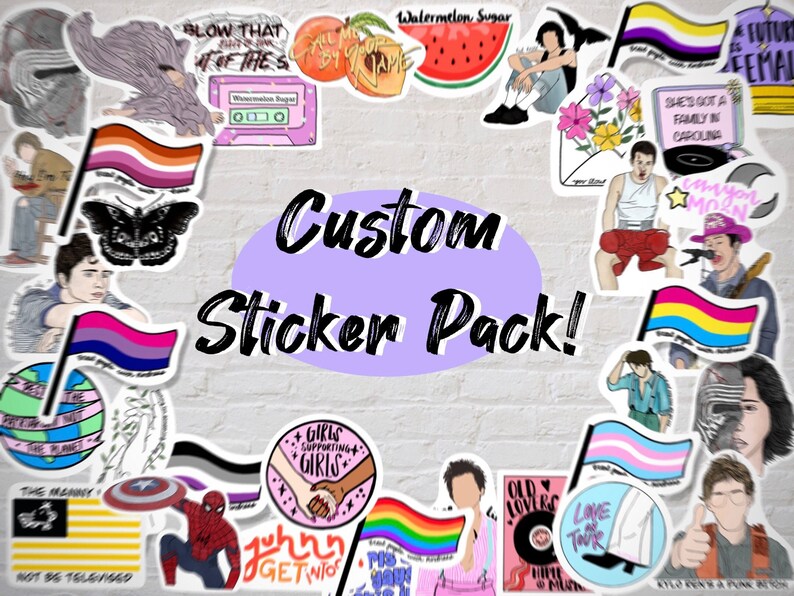 Custom Sticker Packs Create Your Own Sticker Pack for 10% off the ...
