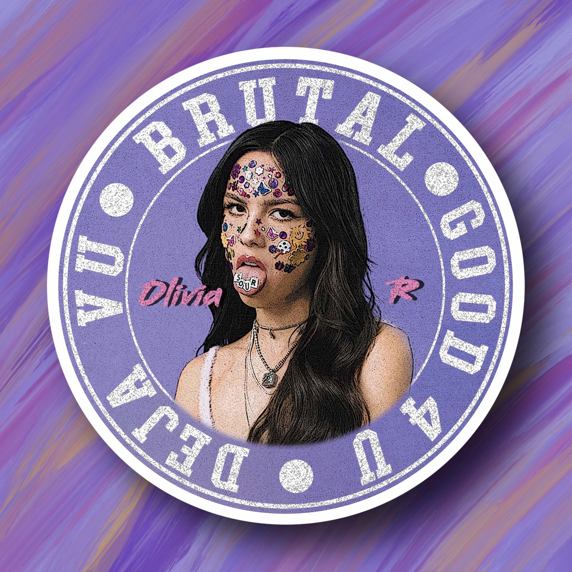 Popart Olivia Rodrigo Sour Album Inspired Sticker Pack Etsy | My Xxx