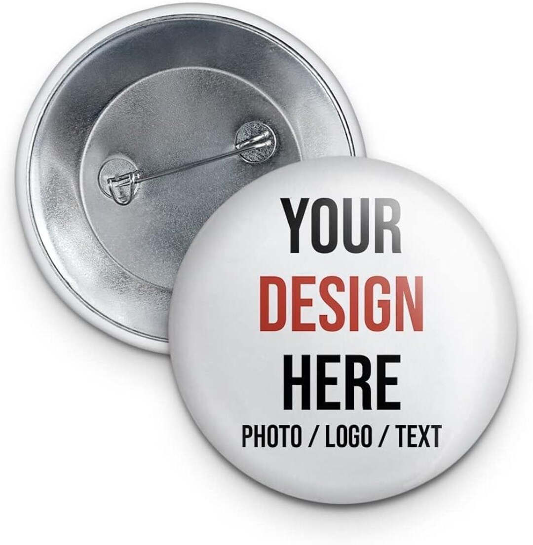2.25 Inch Custom Buttons … Any Design - Etsy