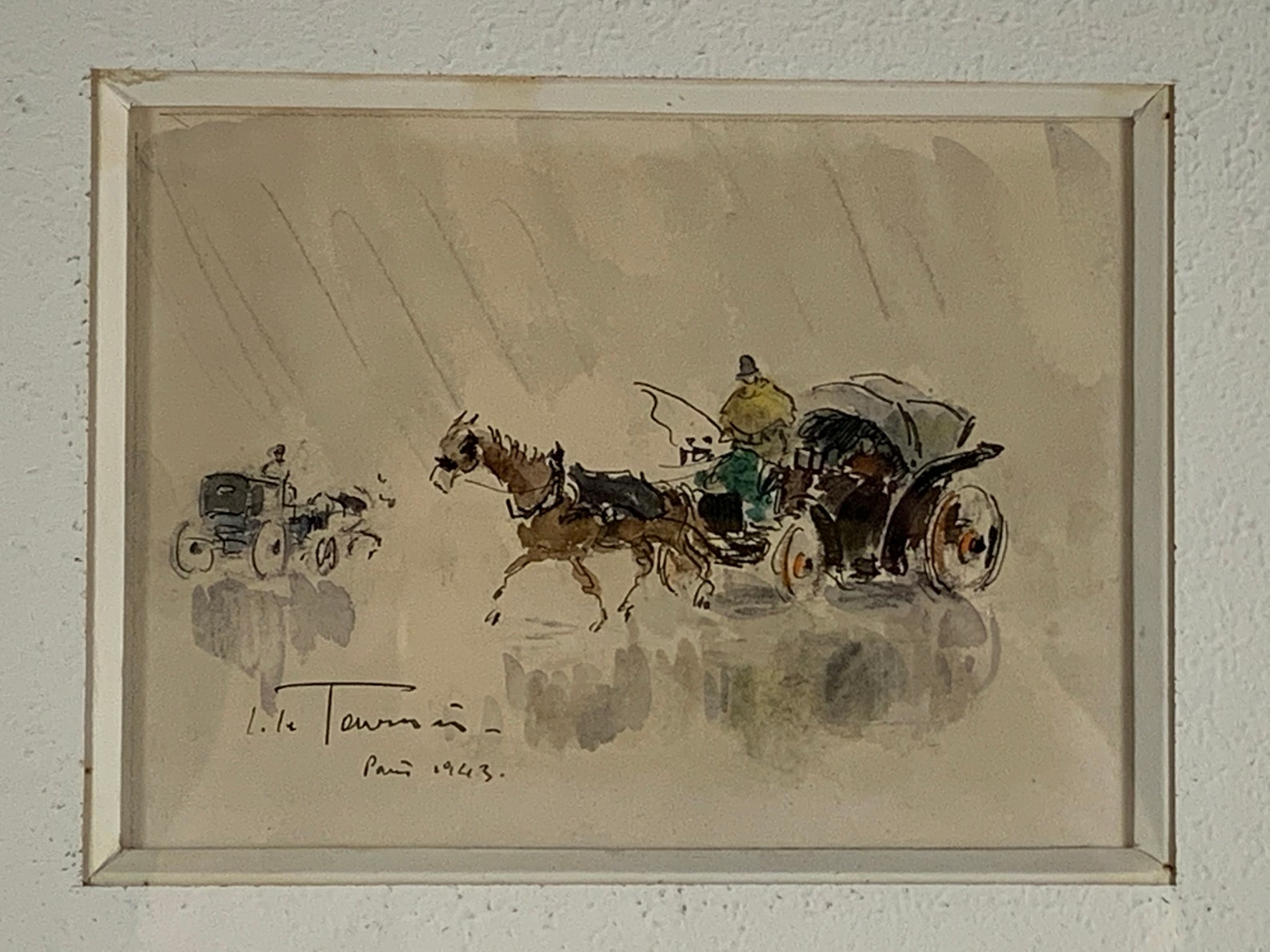 JOSEPH MARIE Le TOURNIER french, 1892-1972 Pair of 1940s Paris ...