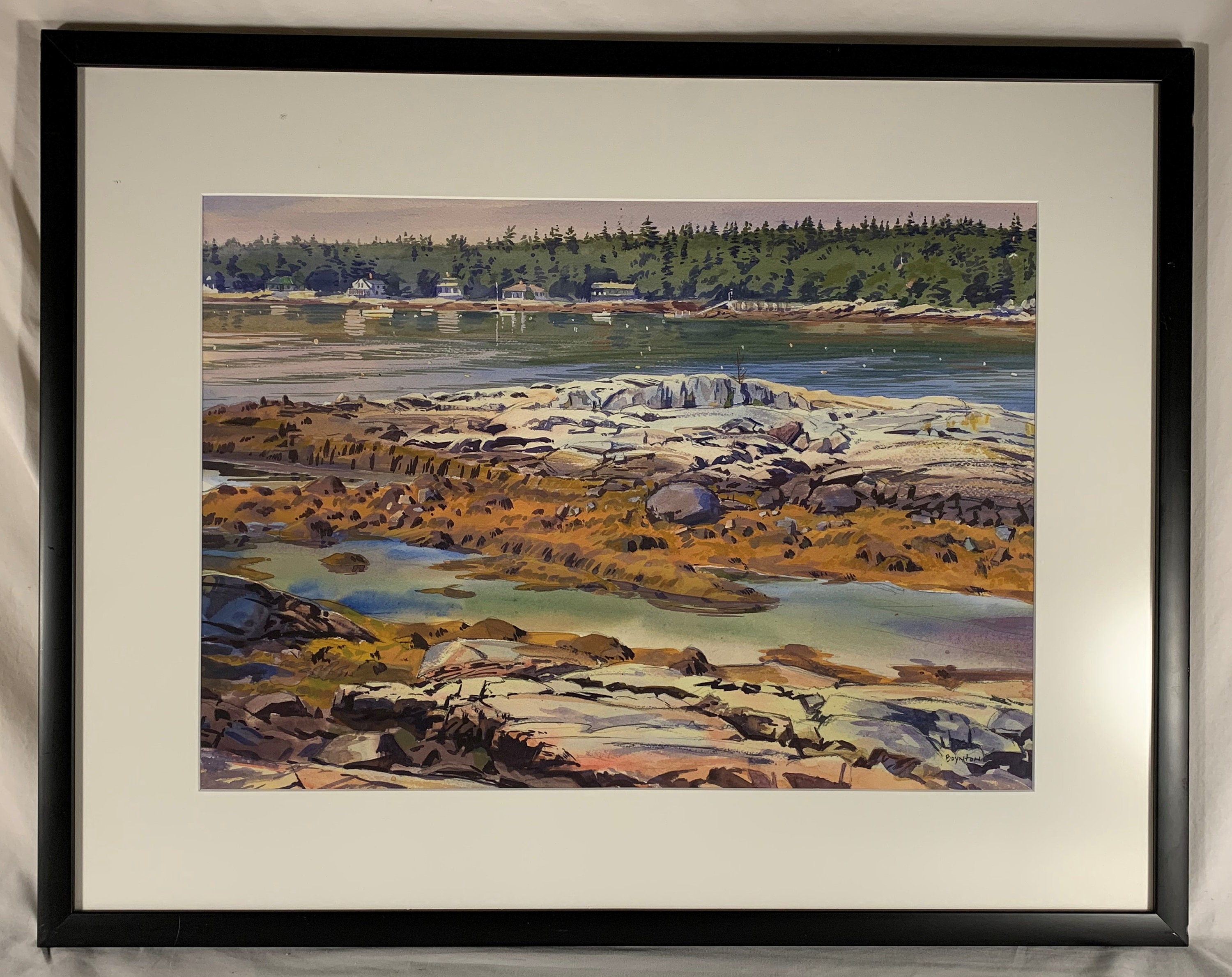 LEE BOYNTON american 1953-2016 Original Watercolor - Etsy