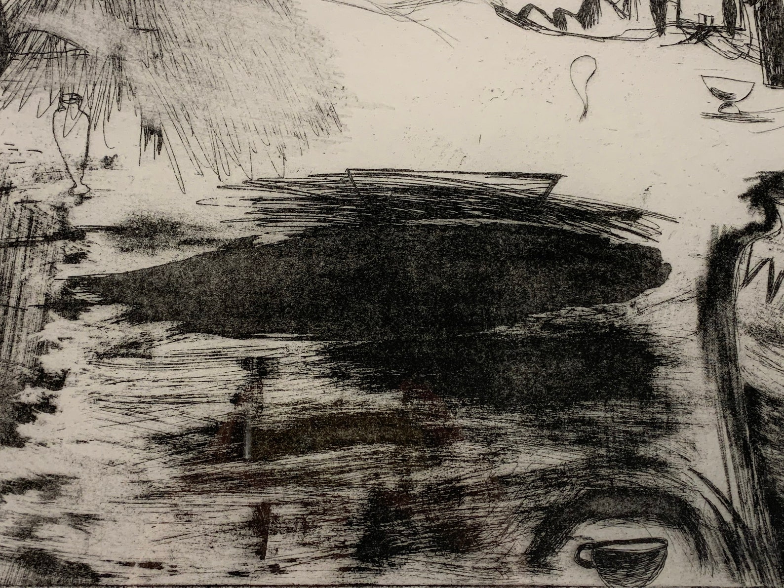 TOM JUDD (american, B. 1952) Signed Original Etching “wilderness ...