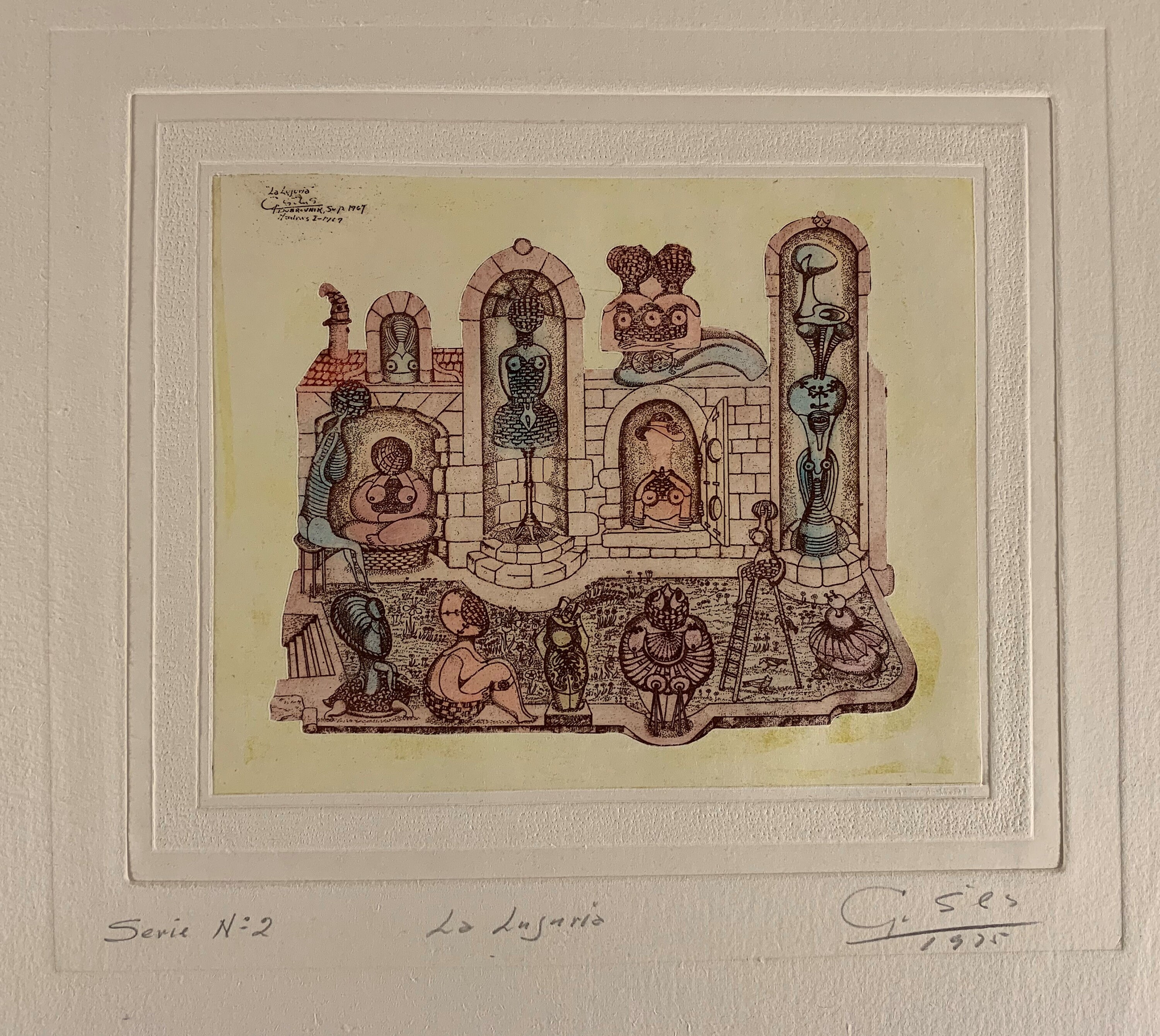 GUILLERMO SILVA SANTAMARIA 1921-2007 Grabado original - Etsy España