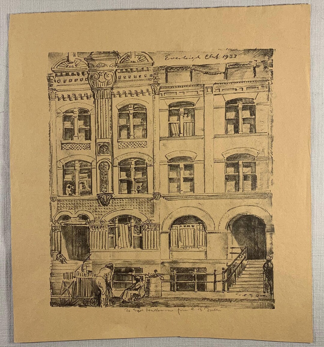 CHARLES BUCKLES FALLS (american, 1874 - 1960) Original Lithograph of ...