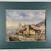 L. DEVOE Signed Watercolor tall Tales Fisherman by the - Etsy