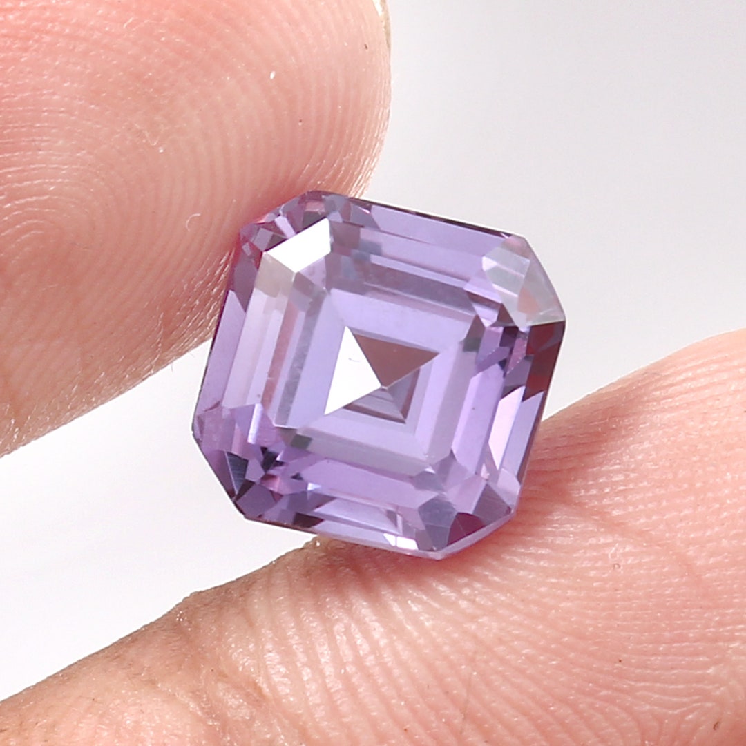 10x10mm Radiant Cut Color Change Alexandrite Gemstone: June Birthstone ...