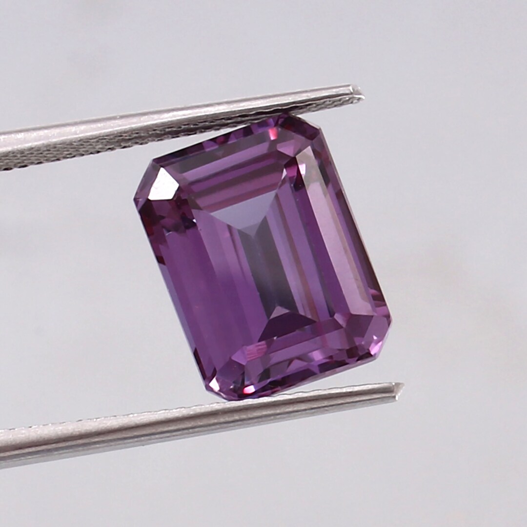 June Birthstone Color Change Brazilian Alexandrite Loose Radiant Cut ...