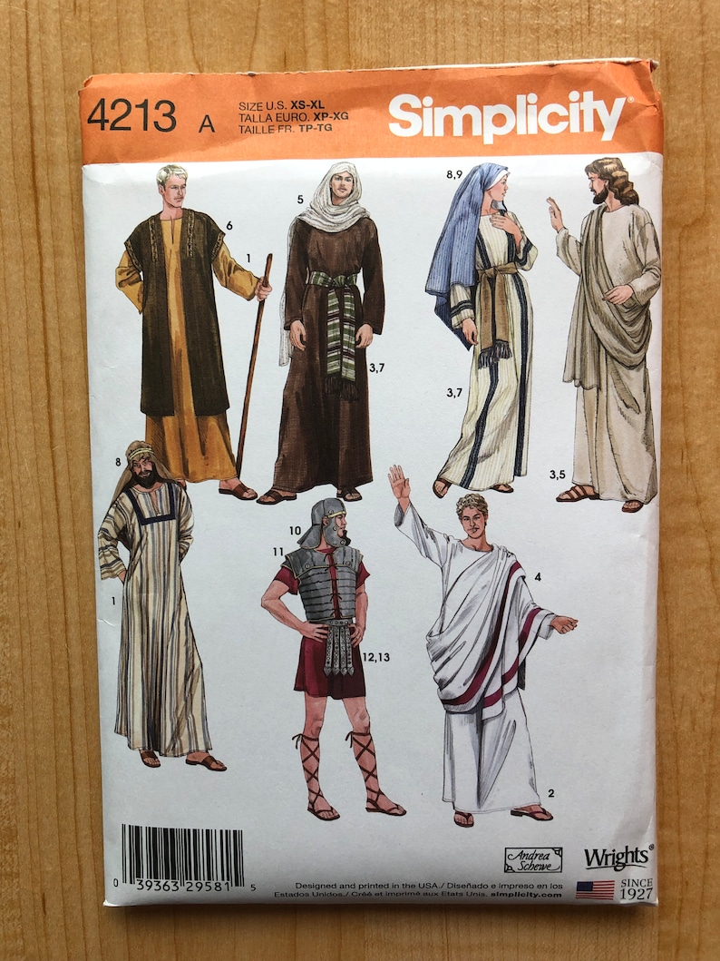 Adult Biblical Costumes Jesus Mary Joseph Nativity Easter Costumes ...