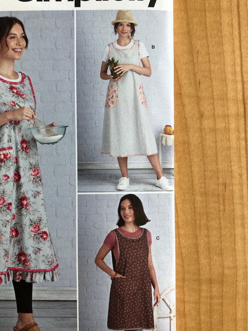 Simplicity Cross Back Apron Pattern S9312 (sizes XS-XL) - Etsy