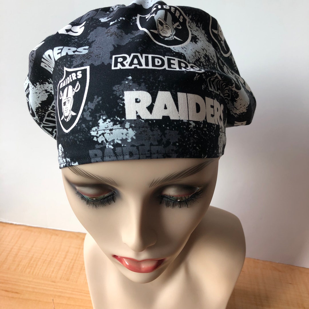 Classic Raiders Scrub Euro Cap Las Vegas Euro Style With Elastic Scrub ...