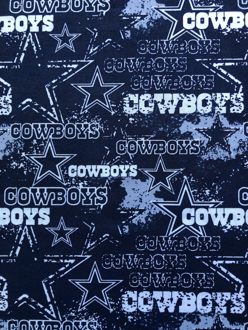 Dallas Cowboys NFL Football Fabric Distressed Dallas Cowboys - Etsy