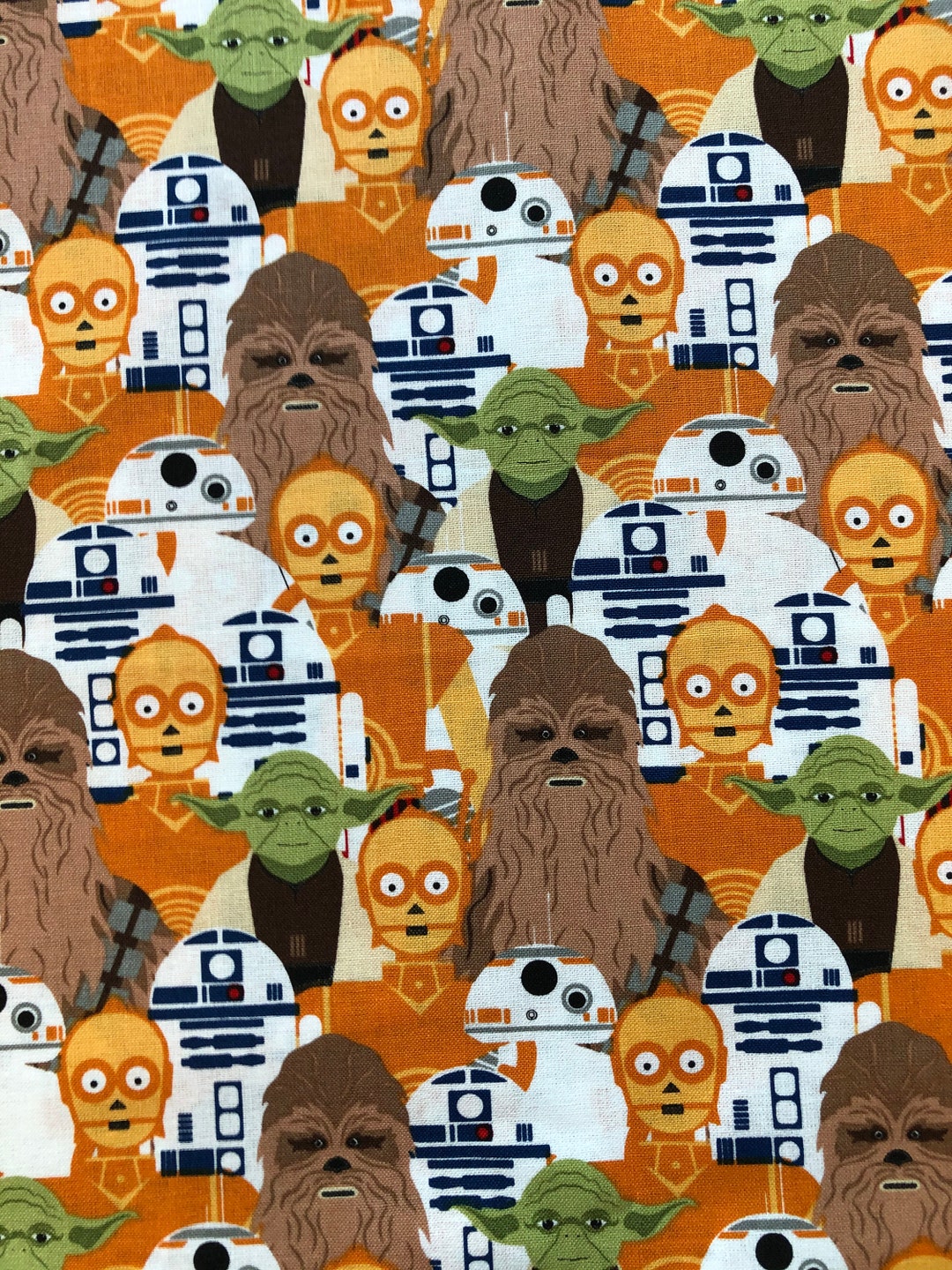 Star Wars Cotton Fabric Lightweight Woven Cotton Camelot Fabrics Star ...