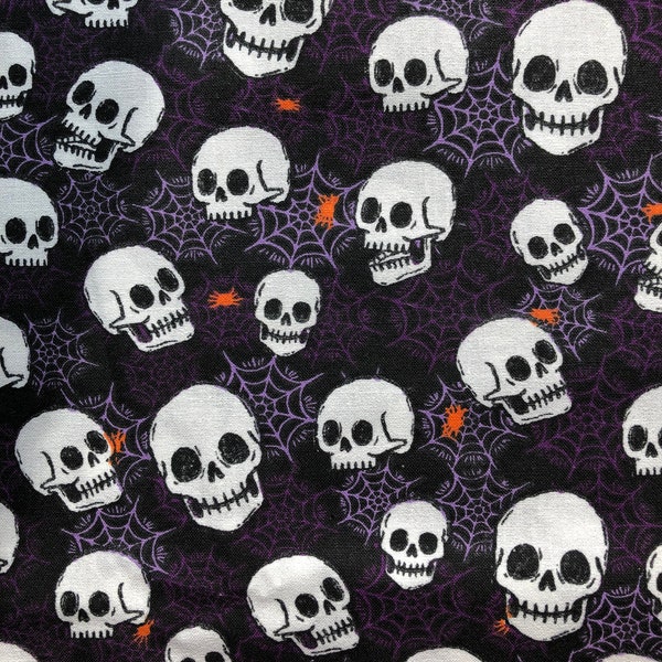 Doll Skull Fabric - Etsy