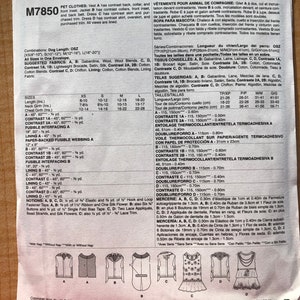Mccalls Pet Clothes Patterns Dog Wedding Dog Groom Formal Dog Wear ...