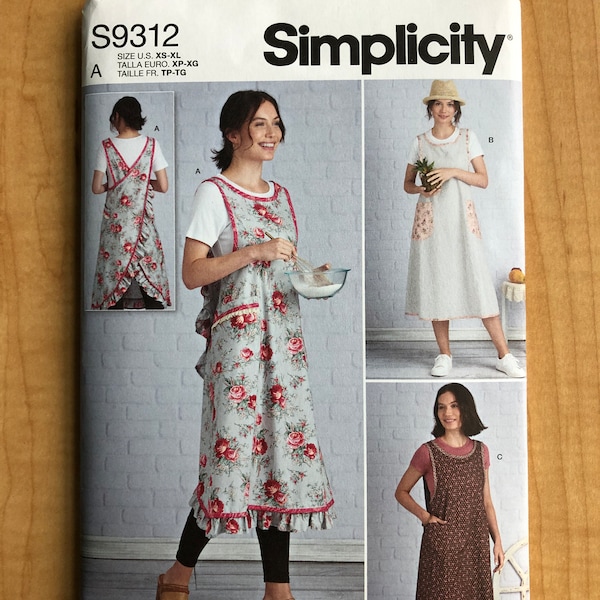 Cross Back Apron - Etsy