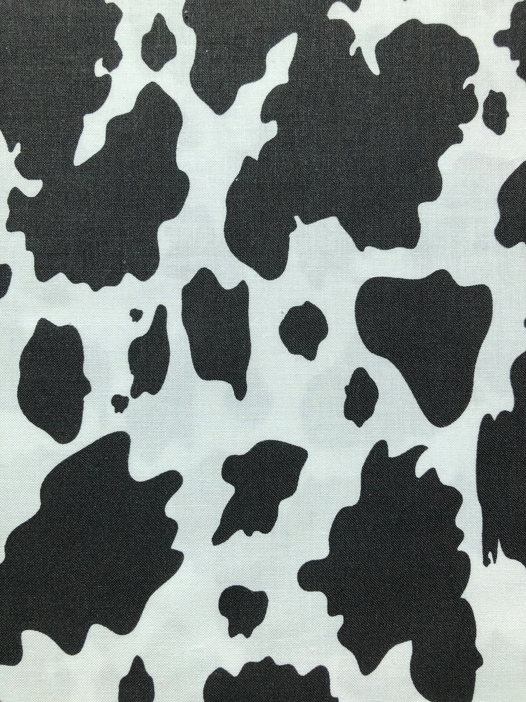 Cow Print Cotton Fabric Lightweight Cow Print Fabric Cotton Costume ...