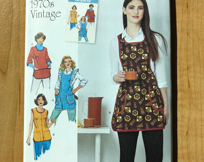 Simplicity Cross Back Apron Pattern S9312 Apron Pattern 9312 - Etsy