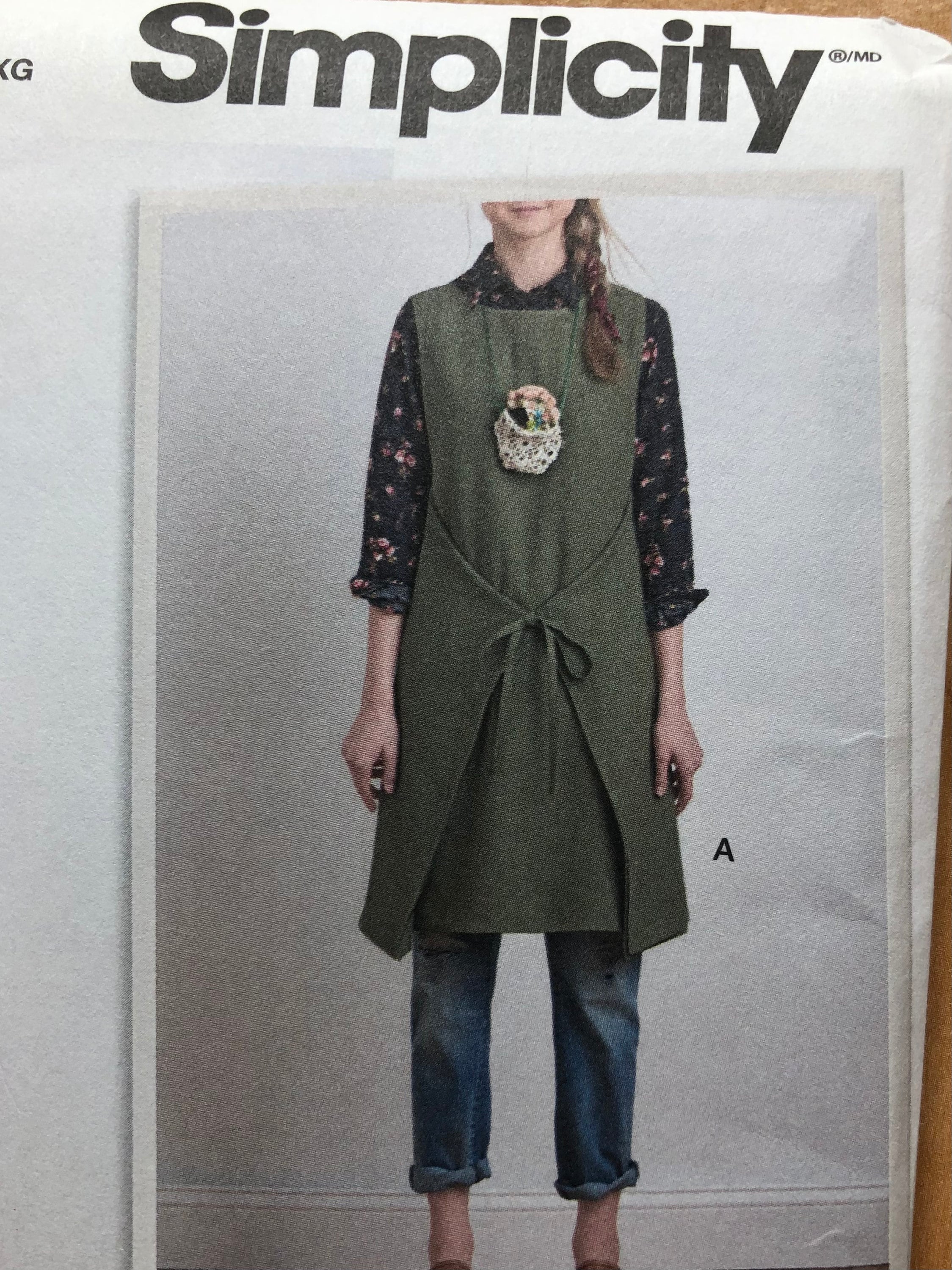 Simplicity Pattern 8230 Apron Dress Apron Pattern - Etsy