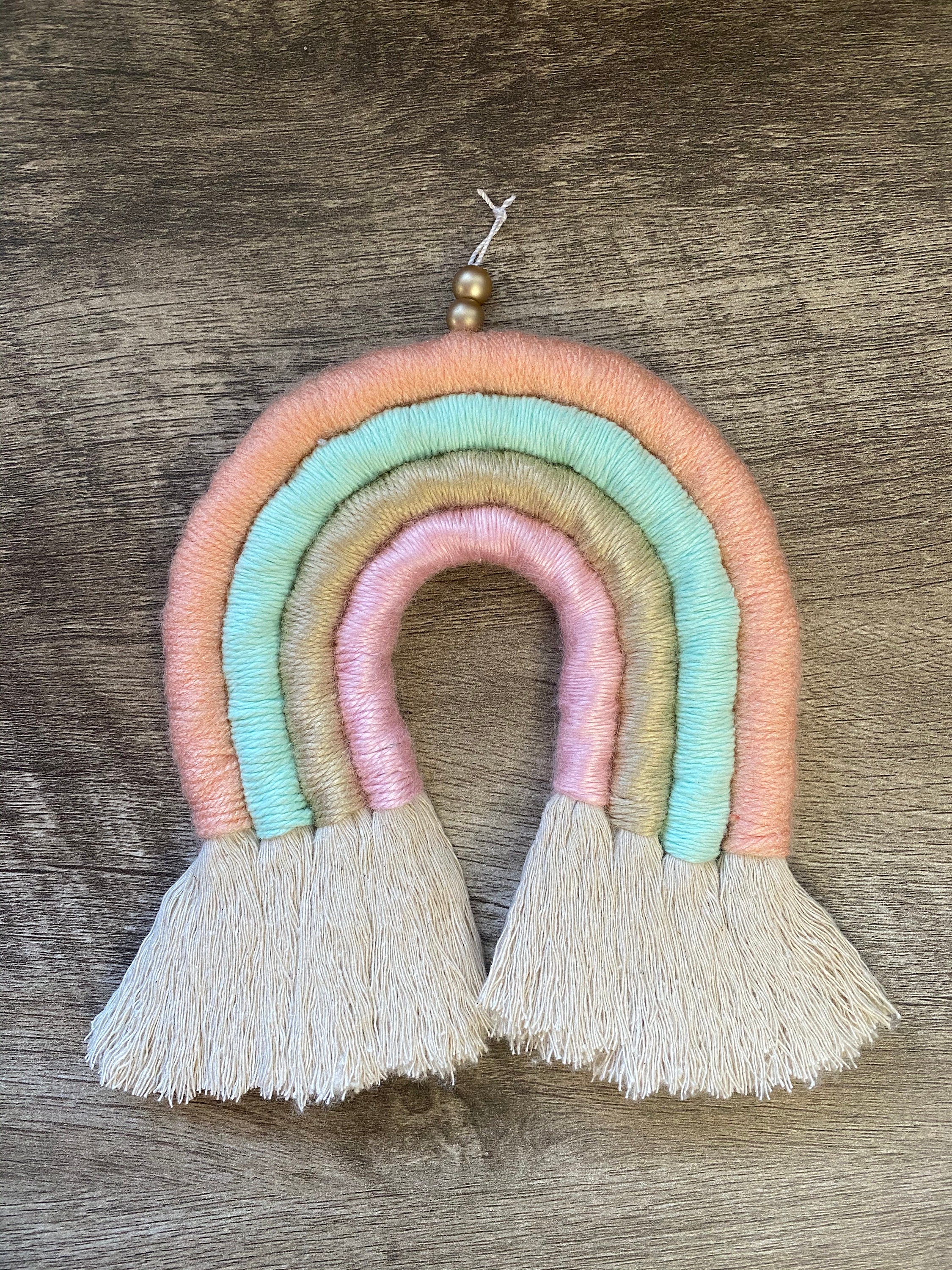 Rainbow Wall-hanger - Etsy