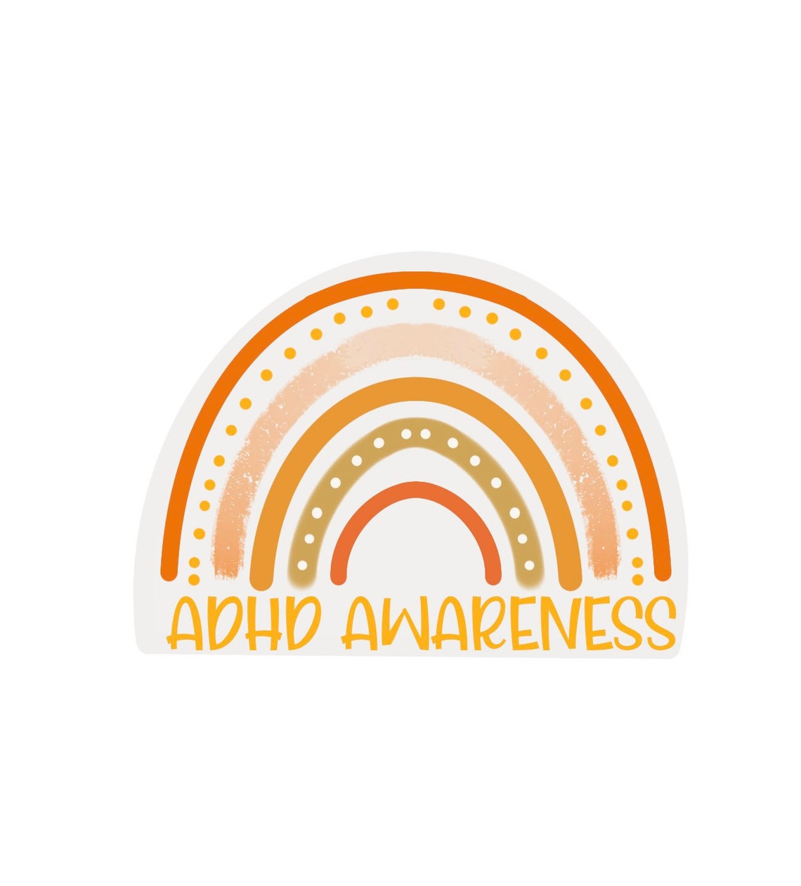 ADHD awareness sticker | Etsy