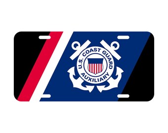 Coast Guard License Plate - Etsy