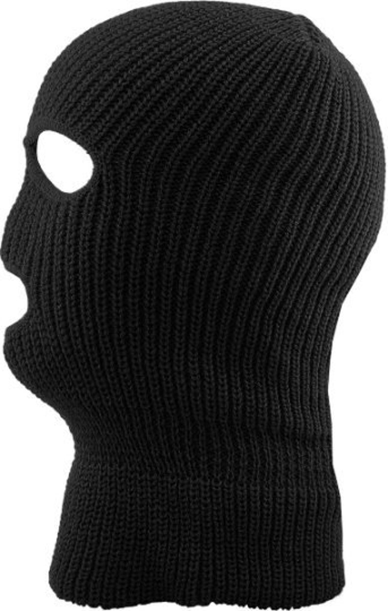 LOL Smiley Face 3 Hole Ski Mask Adult Three Hole Mask | Etsy