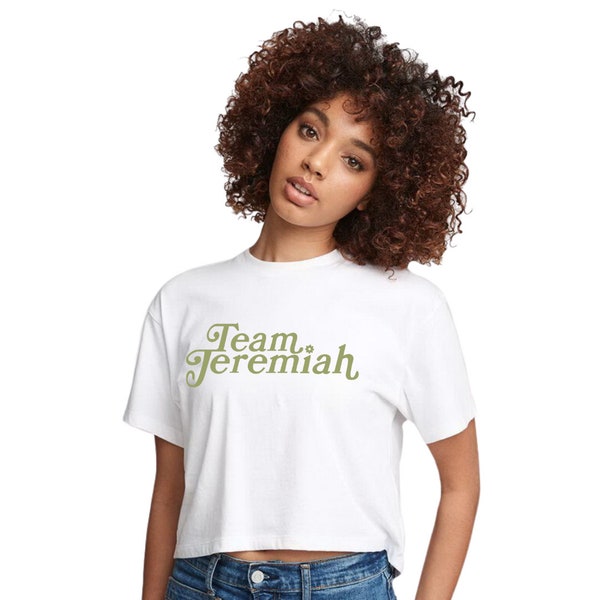 Team Jeremiah Cropped Shirt - Etsy