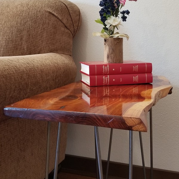 Live Edge Picnic Table Cedar - Etsy