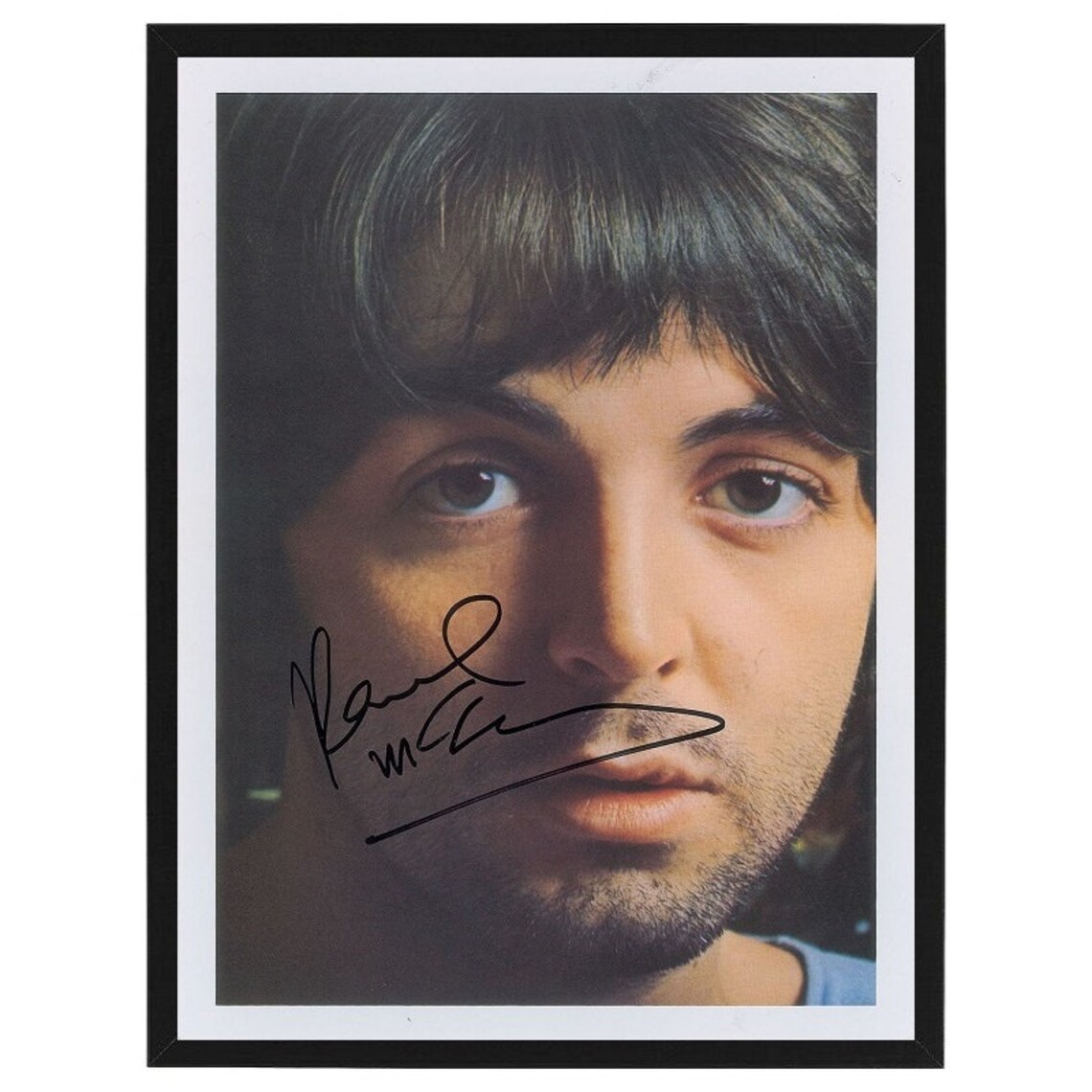 Paul McCartney The Beatles Signed / Autographed FRAMED Photo | Etsy