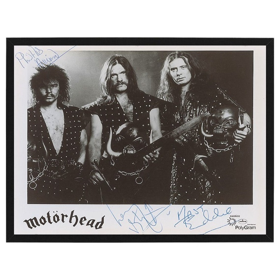 Motorhead Band Signed / Autographed Promo Photo Print 8x10 | Etsy